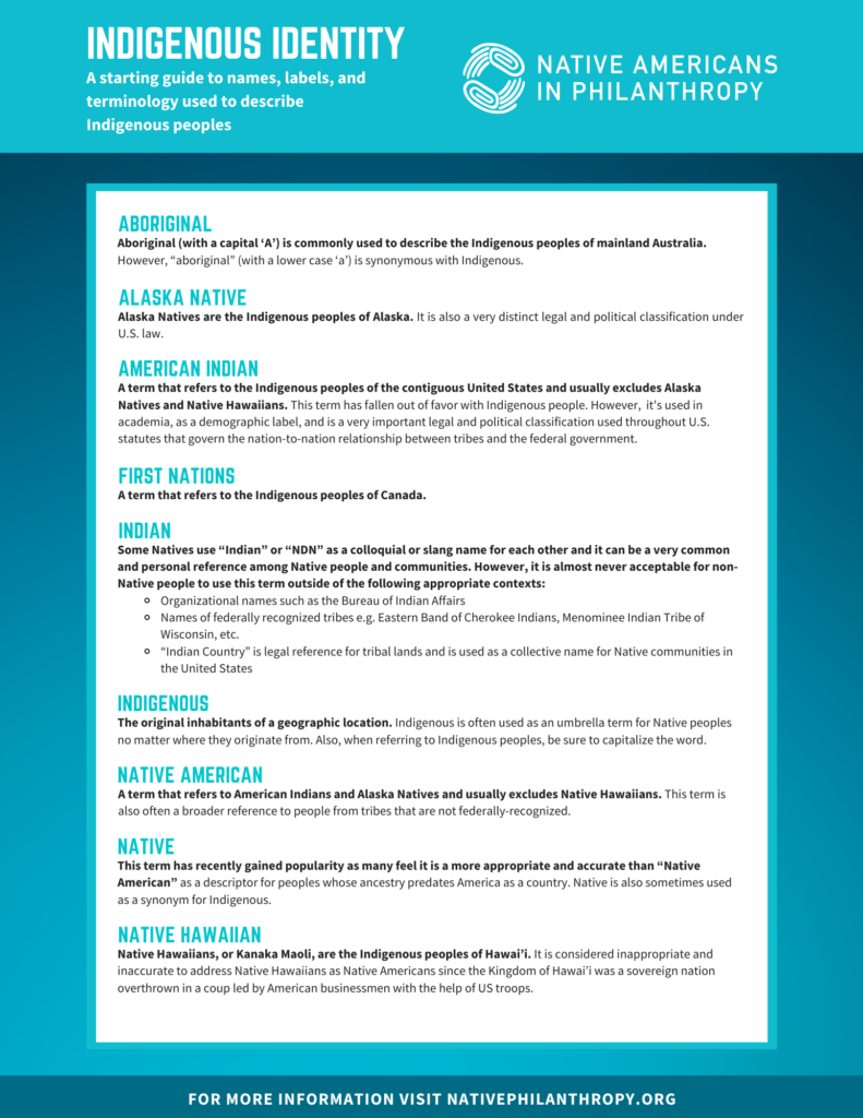 Indigenous Identity: More Than “Something Else”