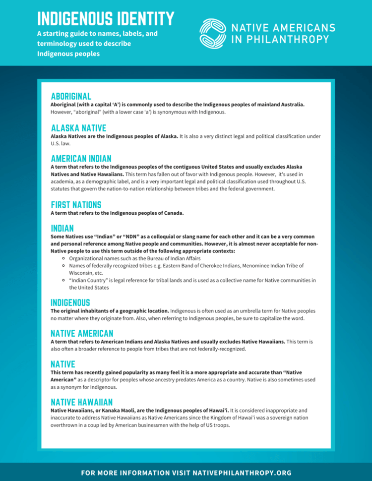 Indigenous Identity: More Than “Something Else”